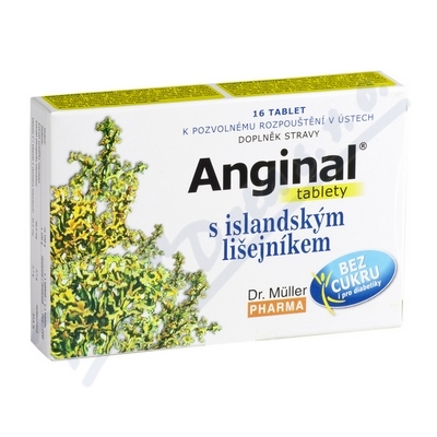 DR.MULLER Anginal tbl. s isl.liš.16tblCZ | Lékárna Senimed